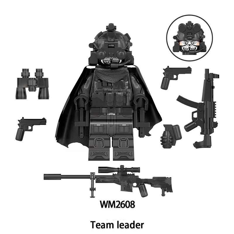 American Movie Alpha Special Forces Legion Kids Bricks Kits Compatible