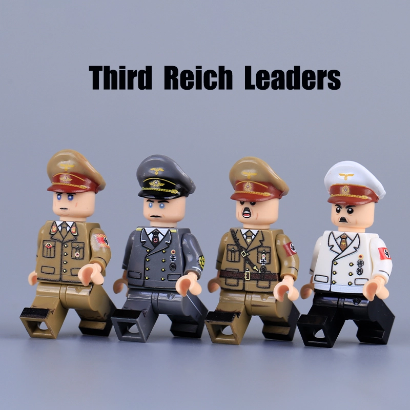 German NSDAP Uniform Hitler Minifigs Bricks Accessories Parts Compatible