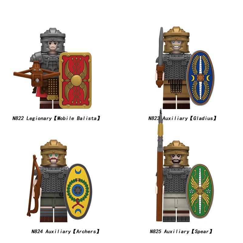 Roman Heavy Infantry Roman Praetoriani Legionary Minifigs Compatible