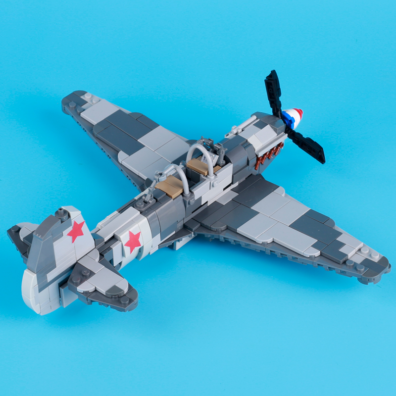 Yak-9 Fighter WW2 Soviet Germany Military Weapons War Plane Assist Gift