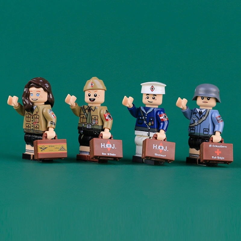 WW2 League of German Maidens German Solider Bricks War Military Compatible