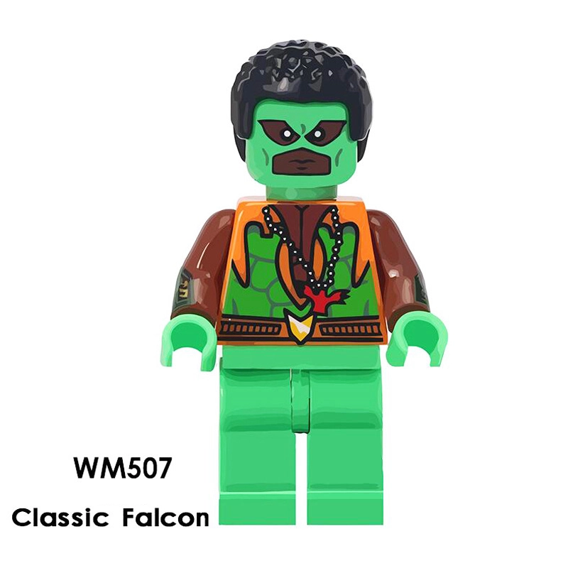 Superheroes DC Movie Nicker Furry Minifigs Happy Hagon Kids Bricks