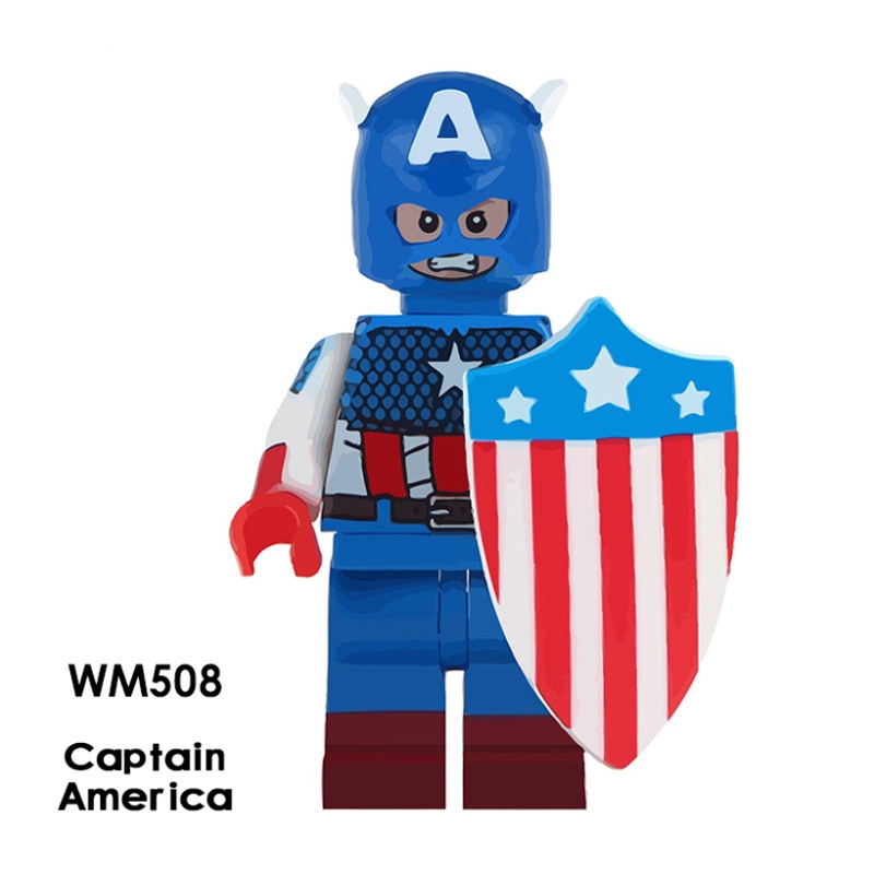 Superheroes DC Movie Nicker Furry Minifigs Happy Hagon Kids Bricks
