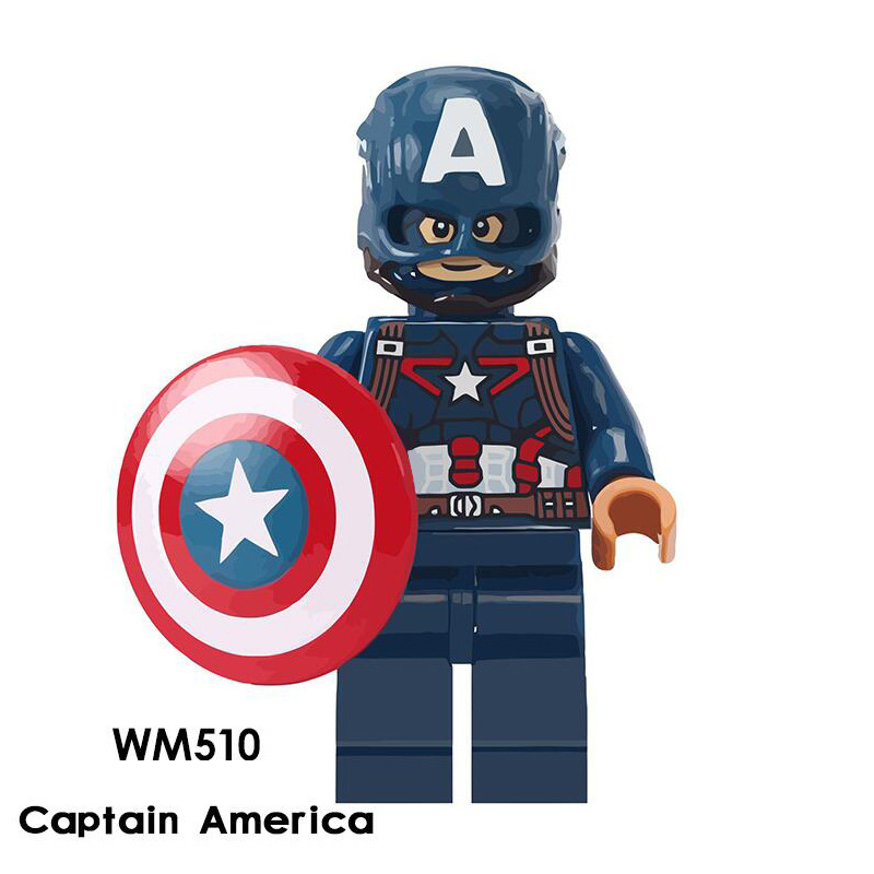 Superheroes DC Movie Nicker Furry Minifigs Happy Hagon Kids Bricks