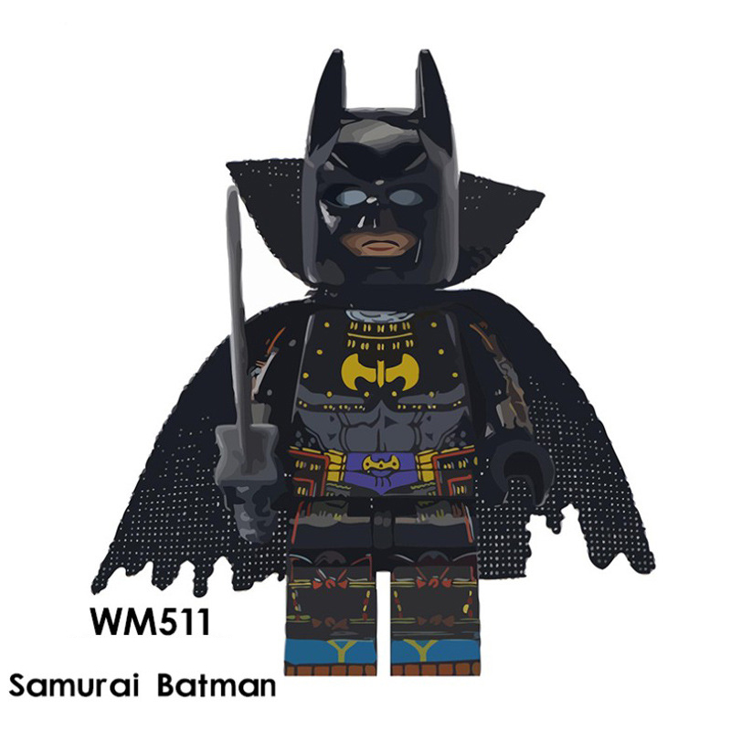 Superheroes DC Movie Nicker Furry Minifigs Happy Hagon Kids Bricks