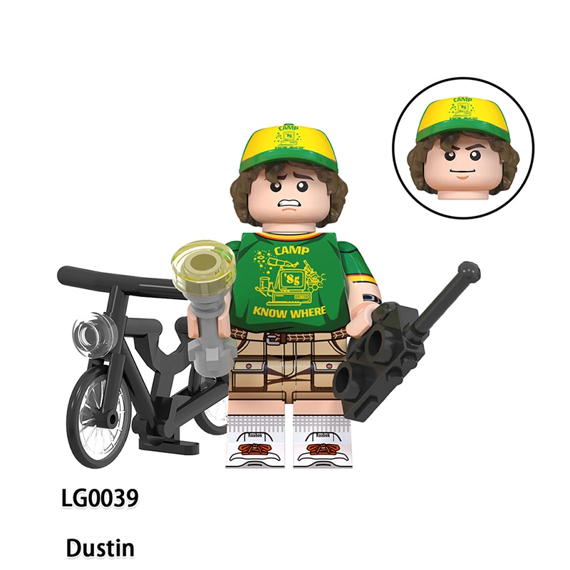 Stranger Things Series Minifigs Bricks NETFLIX Joyce Byers Lucas