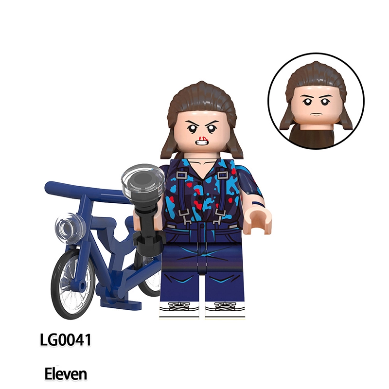 Stranger Things Series Minifigs Bricks NETFLIX Joyce Byers Lucas