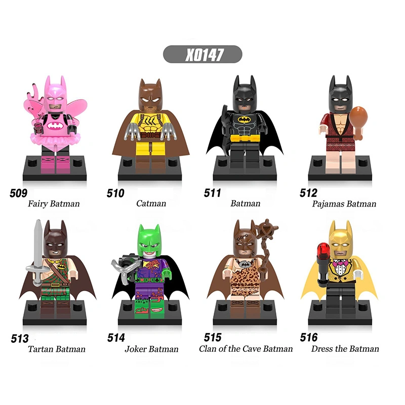 Marvel Movie Superhero Batman Minifigs Assemble Kids Bricks Compatible