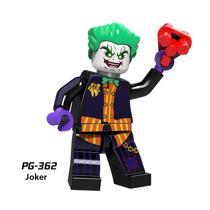Superheroes DC Movie Nicker Furry Minifigs Happy Hagon Kids Bricks