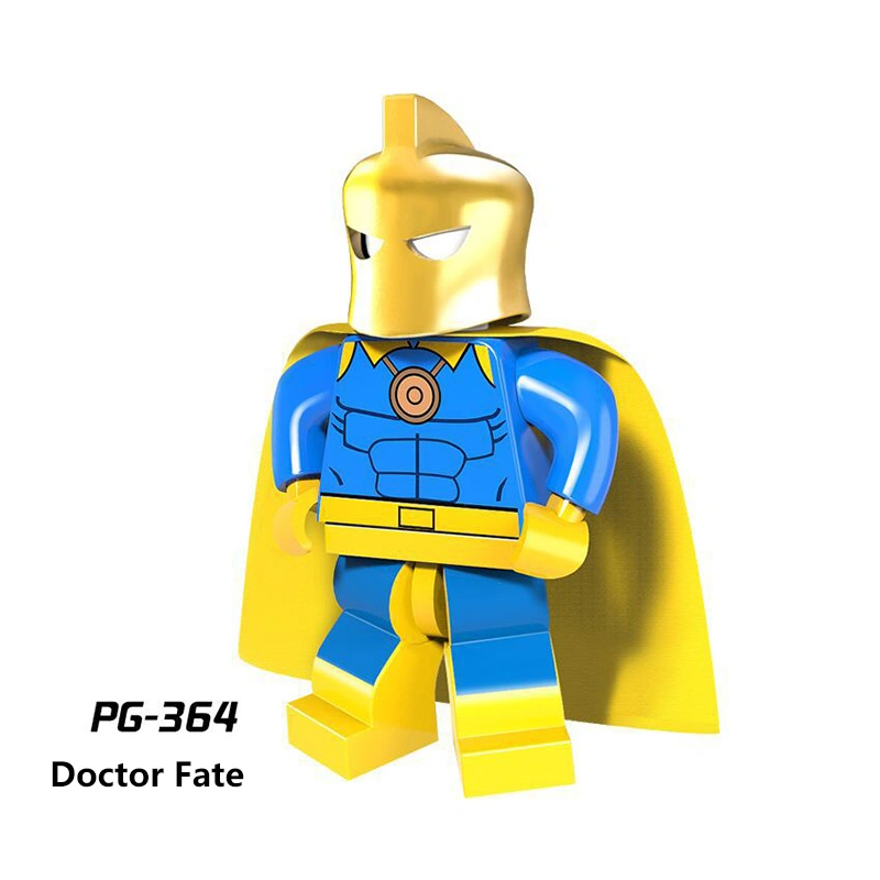 Superheroes DC Movie Nicker Furry Minifigs Happy Hagon Kids Bricks