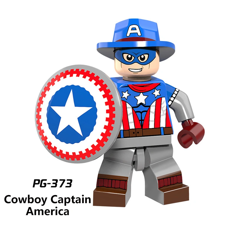 Superheroes DC Movie Nicker Furry Minifigs Happy Hagon Kids Bricks