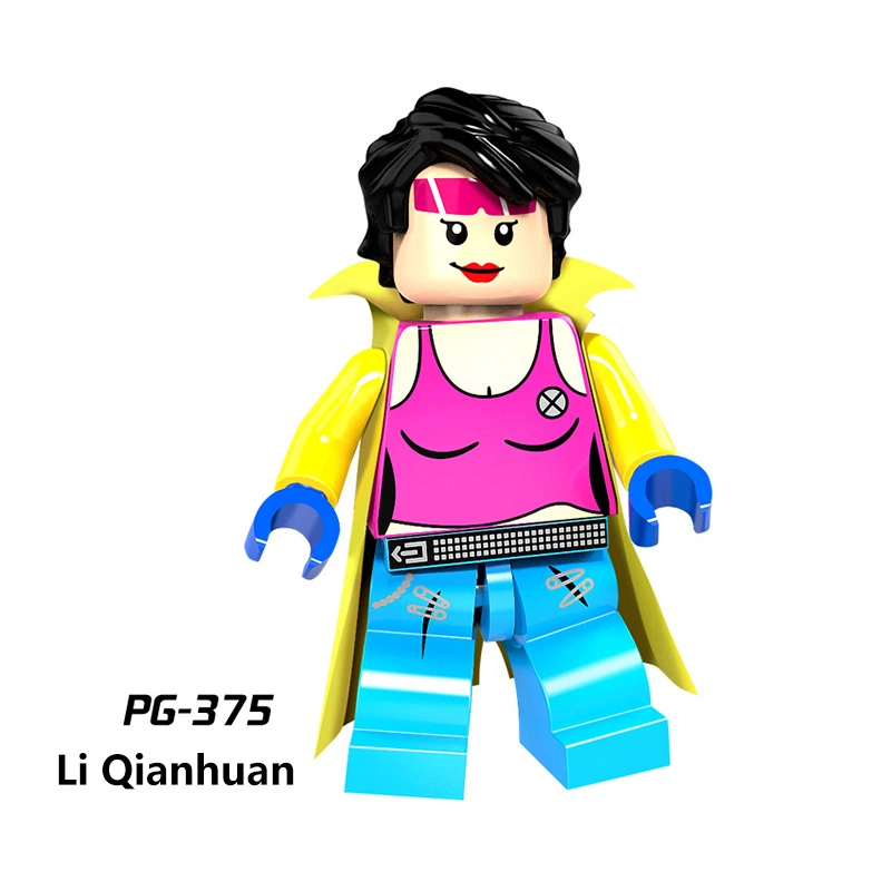 Superheroes DC Movie Nicker Furry Minifigs Happy Hagon Kids Bricks