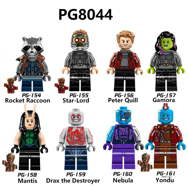 American DC Comics Superhero Spider Man Minifigs Bricks Compatible