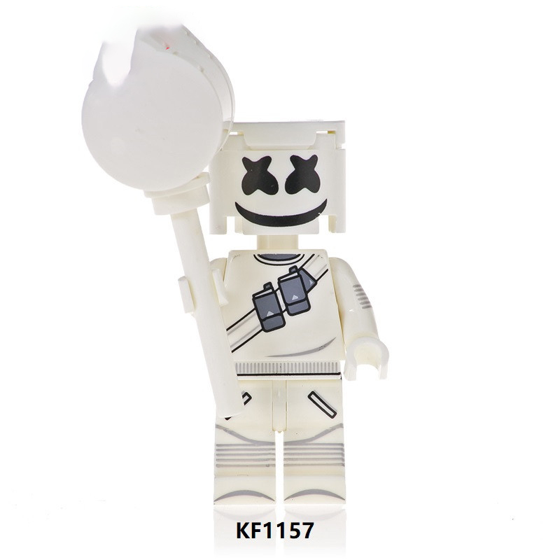 Cartoon Marshmello Toys Compitable Kids Bricks Kits Compatible