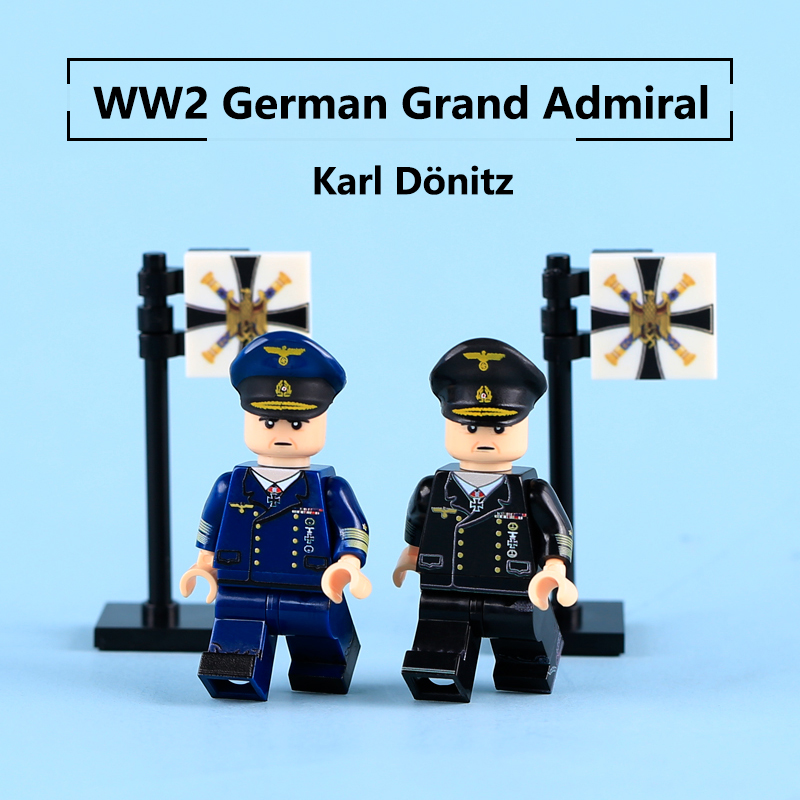German Minifig Grand Admiral Großadmiral Karl Dönitz UV Printed ...