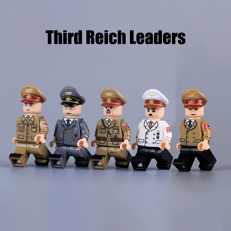 German NSDAP Uniform Hitler Minifigs Bricks Accessories Parts Compatible