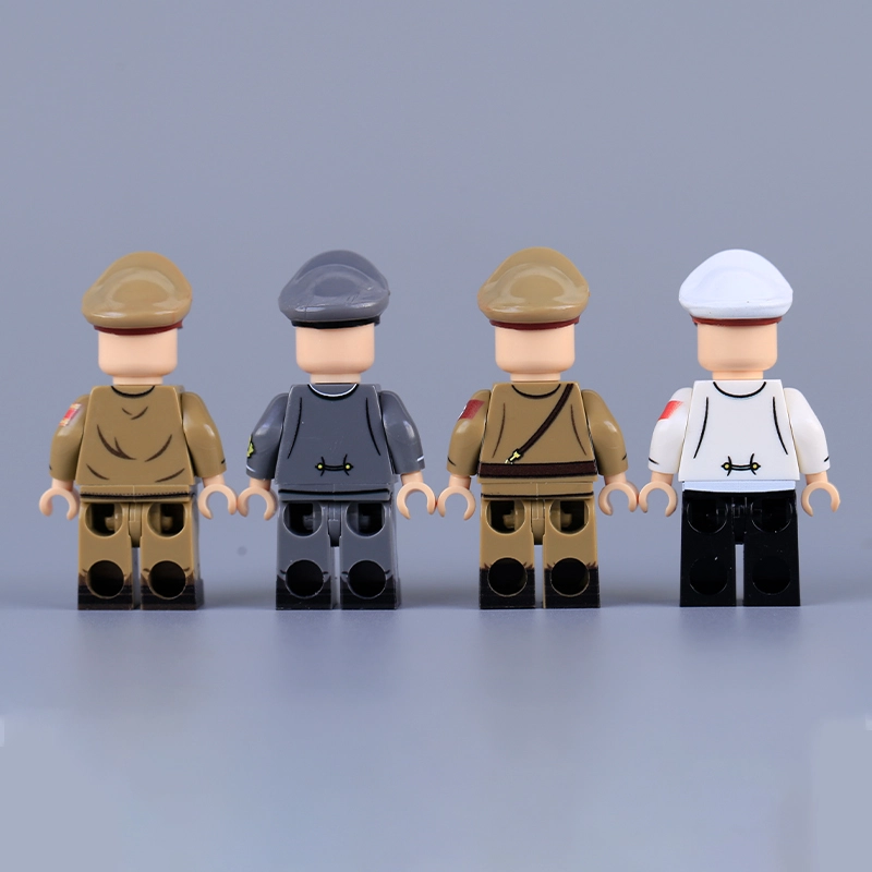 German NSDAP Uniform Hitler Minifigs Bricks Accessories Parts Compatible