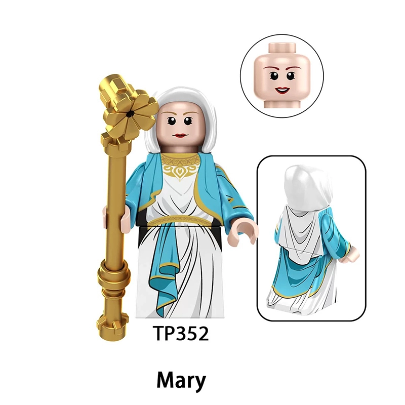Cartoon Series Jesus Jesus Angel Minifigs Building Block Bible ...