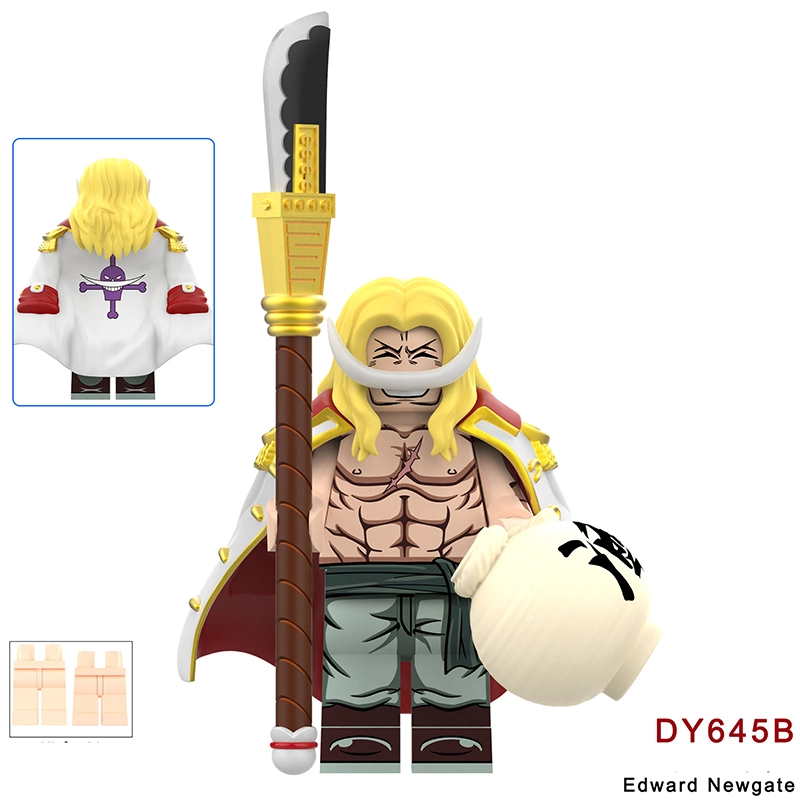 One Piece Series Luffy Ace Mini Anime Dracule Mihawk Bricks Compatible