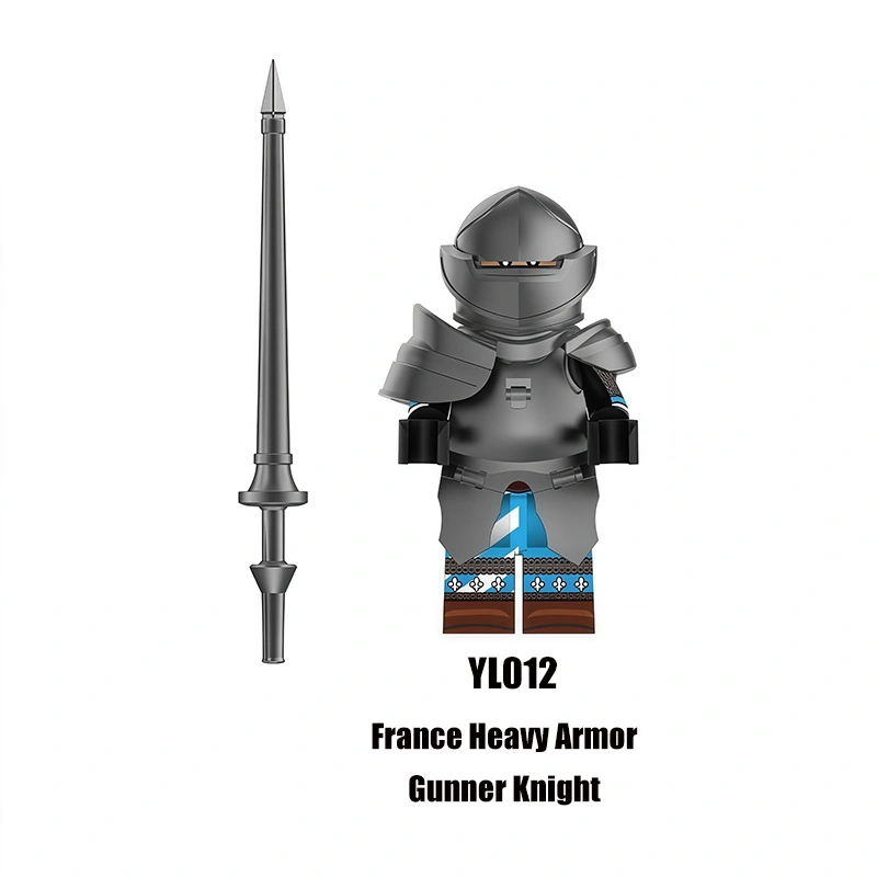 Medieval Knight England Noble Knight France Weapon Compatible