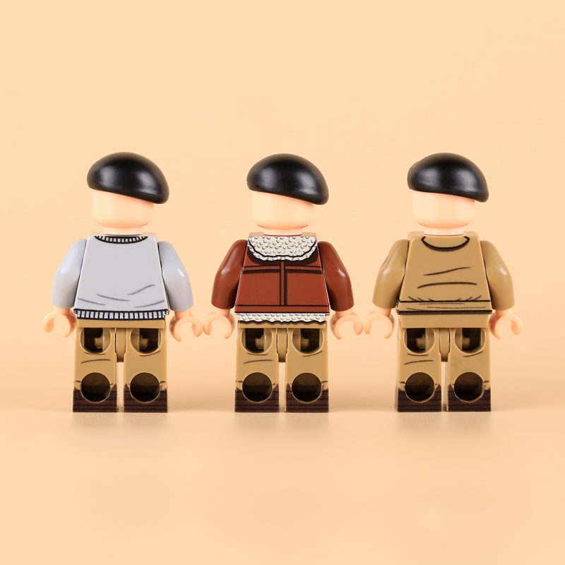 German Officer Minifigs Bernard Law Montgomery Summer White Uniform Bricks