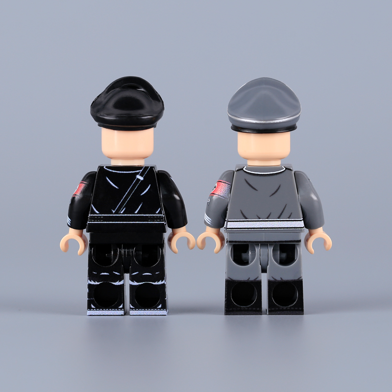 German Office MinifigsReichsführer-SS UV Printed Heinrich Himmler Bricks