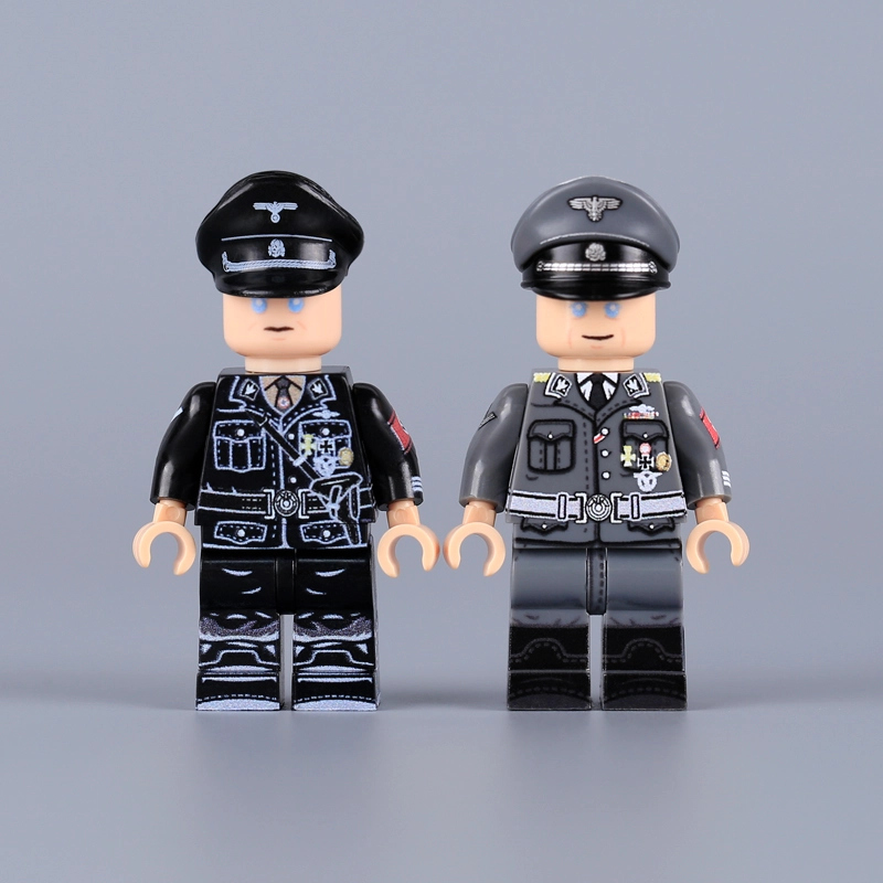 German Office MinifigsReichsführer-SS UV Printed Heinrich Himmler Bricks