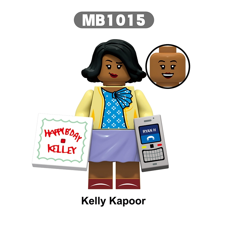 American Film The Office Dwight Schrute Action Figure Bricks Compatible