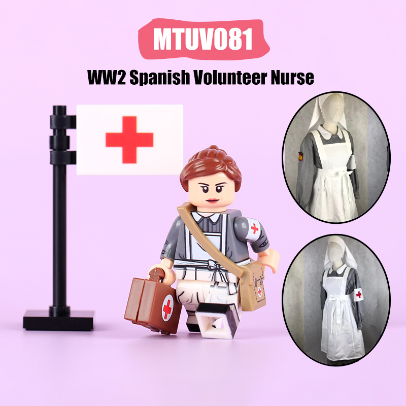 WW2 German Office SS formal dress officer Minifig Bricks Compatible