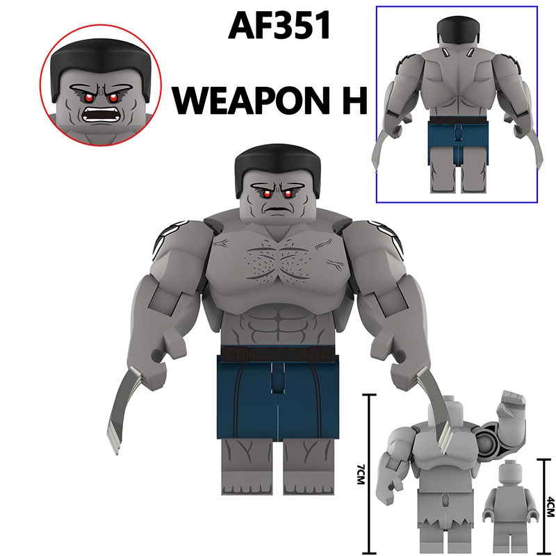 Superheroes DC Incredble Hulk Minifigs Bricks Accessories Iron Armored Toys