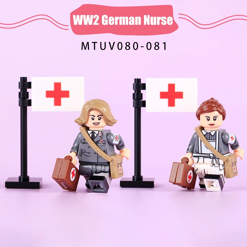 WW2 German Office SS formal dress officer Minifig Bricks Compatible