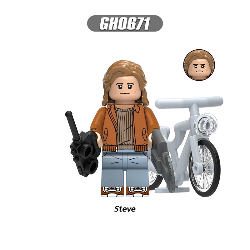 Stranger Things Series Minifigs Bricks NETFLIX Joyce Byers Lucas