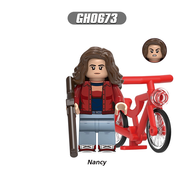 Stranger Things Series Minifigs Bricks NETFLIX Joyce Byers Lucas