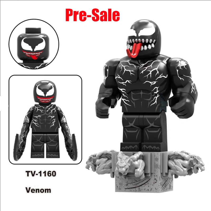 American Superheroes Riot Anti Venom Minifigs Bricks Kits Kids Gifts