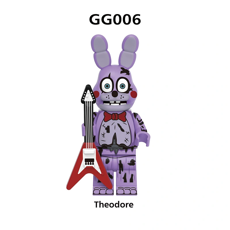 Cartoon Game Clockwork Ballora Minifigs Bricks Kids Kits Compatible