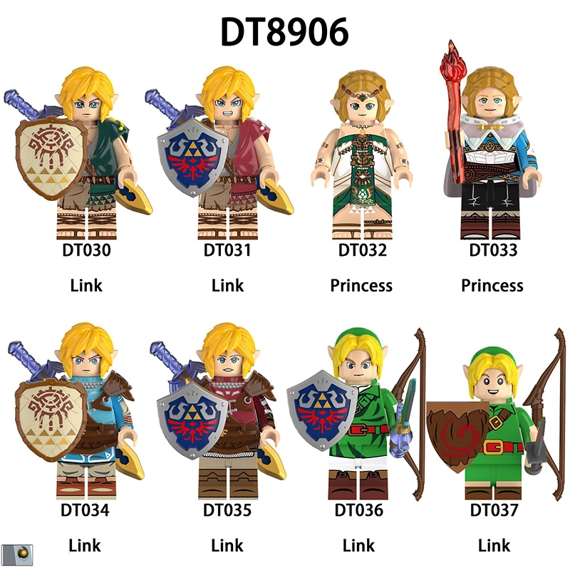 Japane Lucy David Minifigs Action Figures Bricks Kids Gifts