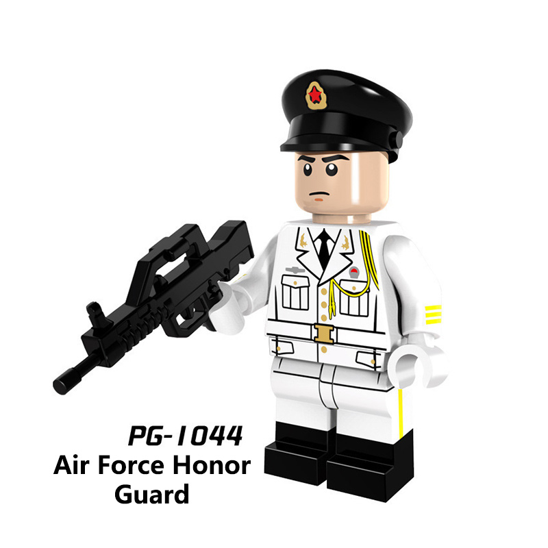Tri-Service Honor Guard Police Air Force Honor Guard Accessories Bricks ...