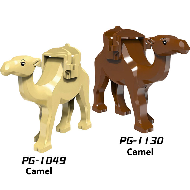 PG1049 PG1150 MOC City Camel Building Blocks Snow Monster Animals ...