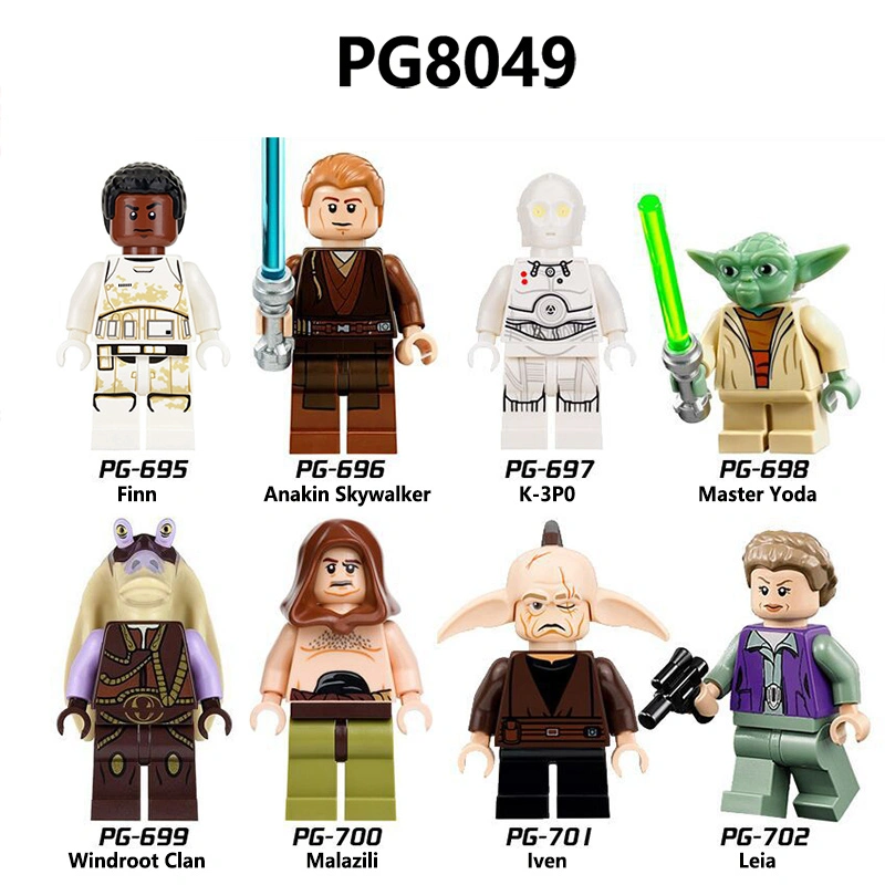 Cartoon Gamo Guards Minifigs Bricks Kids Kits Compatible