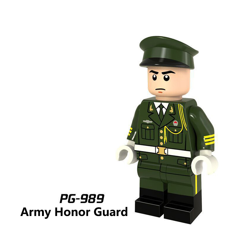 Tri-Service Honor Guard Police Air Force Honor Guard Accessories Bricks ...