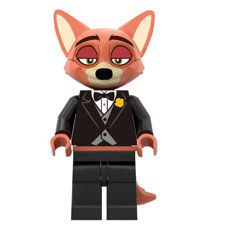 Zootopia Minifigure High-Detail Animal City Characters Figures