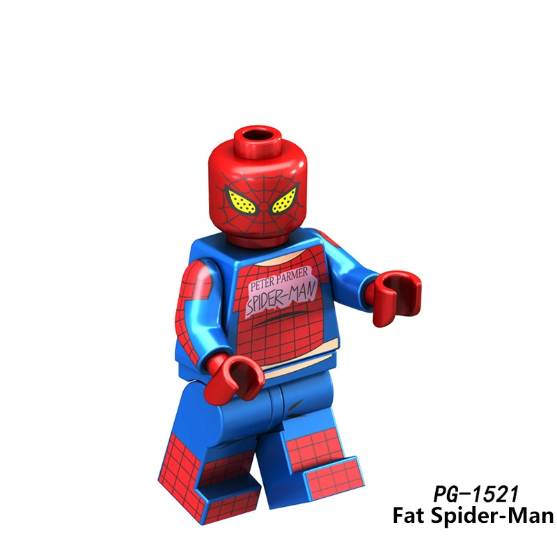 Superheroes DC Movie Nicker Furry Minifigs Happy Hagon Kids Bricks