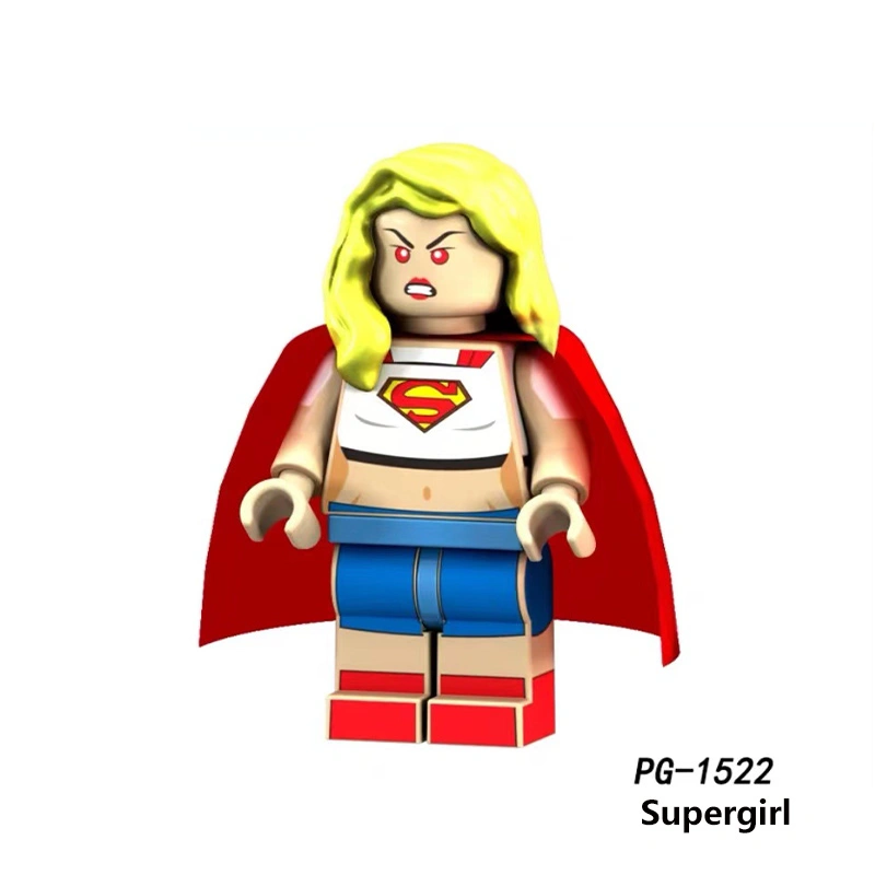 Superheroes DC Movie Nicker Furry Minifigs Happy Hagon Kids Bricks