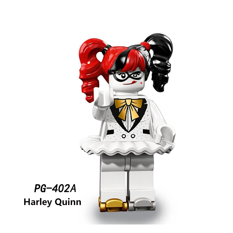 DC Superhero Joker Harley Quinn Minifigs Compatible Kids Bricks Kits