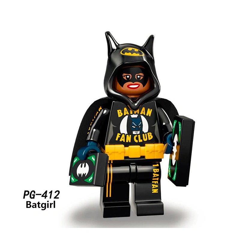 Superheroes DC Movie Nicker Furry Minifigs Happy Hagon Kids Bricks
