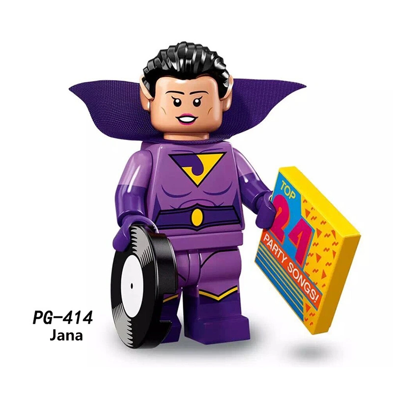 Superheroes DC Movie Nicker Furry Minifigs Happy Hagon Kids Bricks