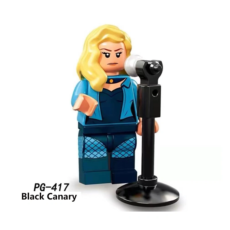 Superheroes DC Movie Nicker Furry Minifigs Happy Hagon Kids Bricks