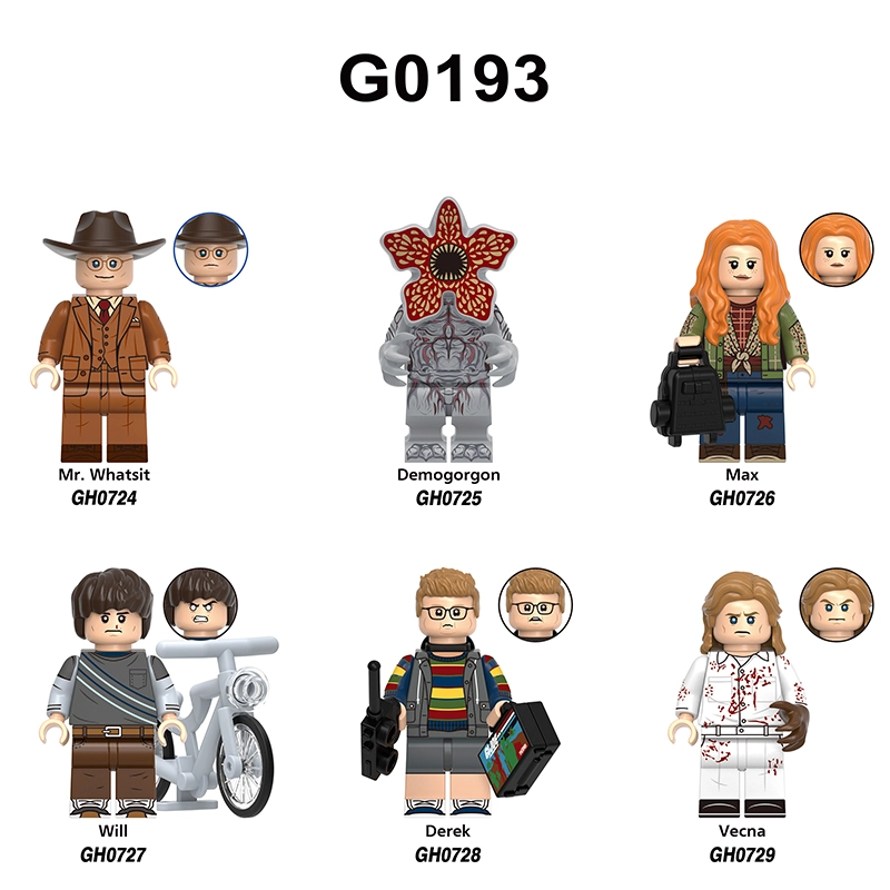 Stranger Things Series Minifigs Bricks NETFLIX Joyce Byers Lucas