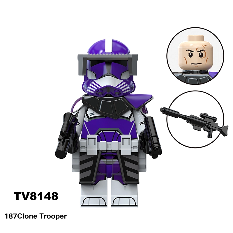 Star Wars Series Minifig Bricks Luke Palpatine Trooper Spark Children