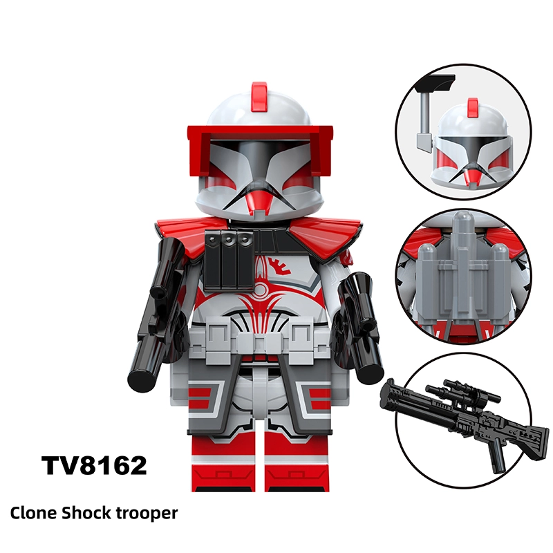 Star Wars Series Minifig Bricks Luke Palpatine Trooper Spark Children